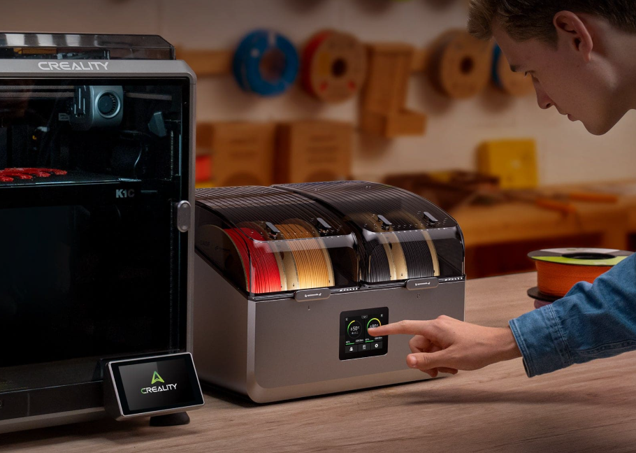 Creality SpacePi X4: Professional-Spool Filament Drying, Redefined ...