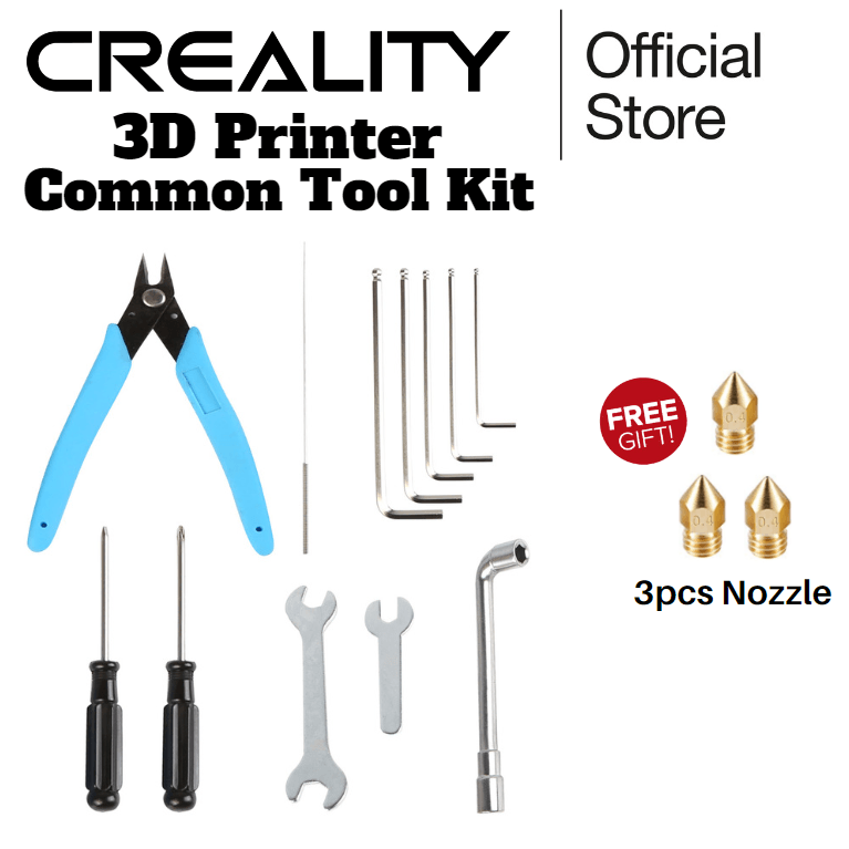 3D Printer Common Tool Kit Singapore – Creality Store