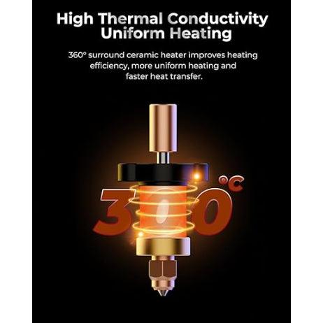 Creality K1 Max Ceramic Heater Block Kit Hotend – Creality Store